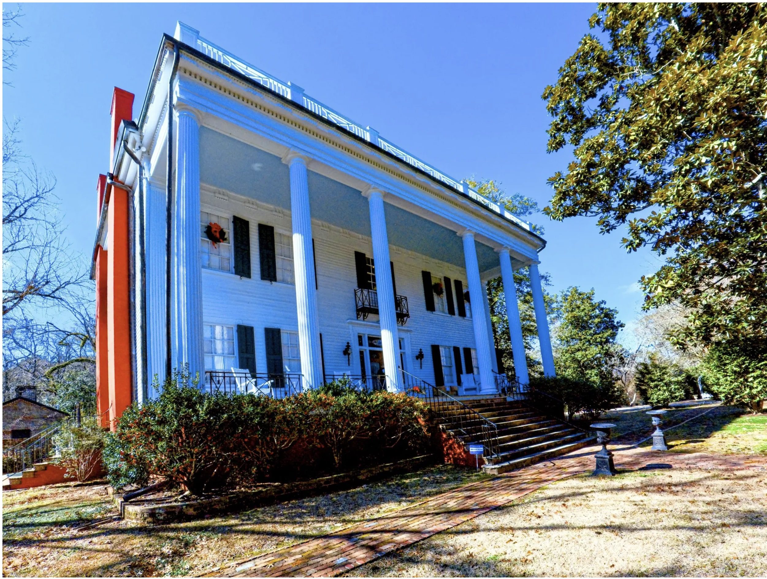 C.1850 Historic Mississippi Mansion For Sale on 23 Acres $695,000 ...