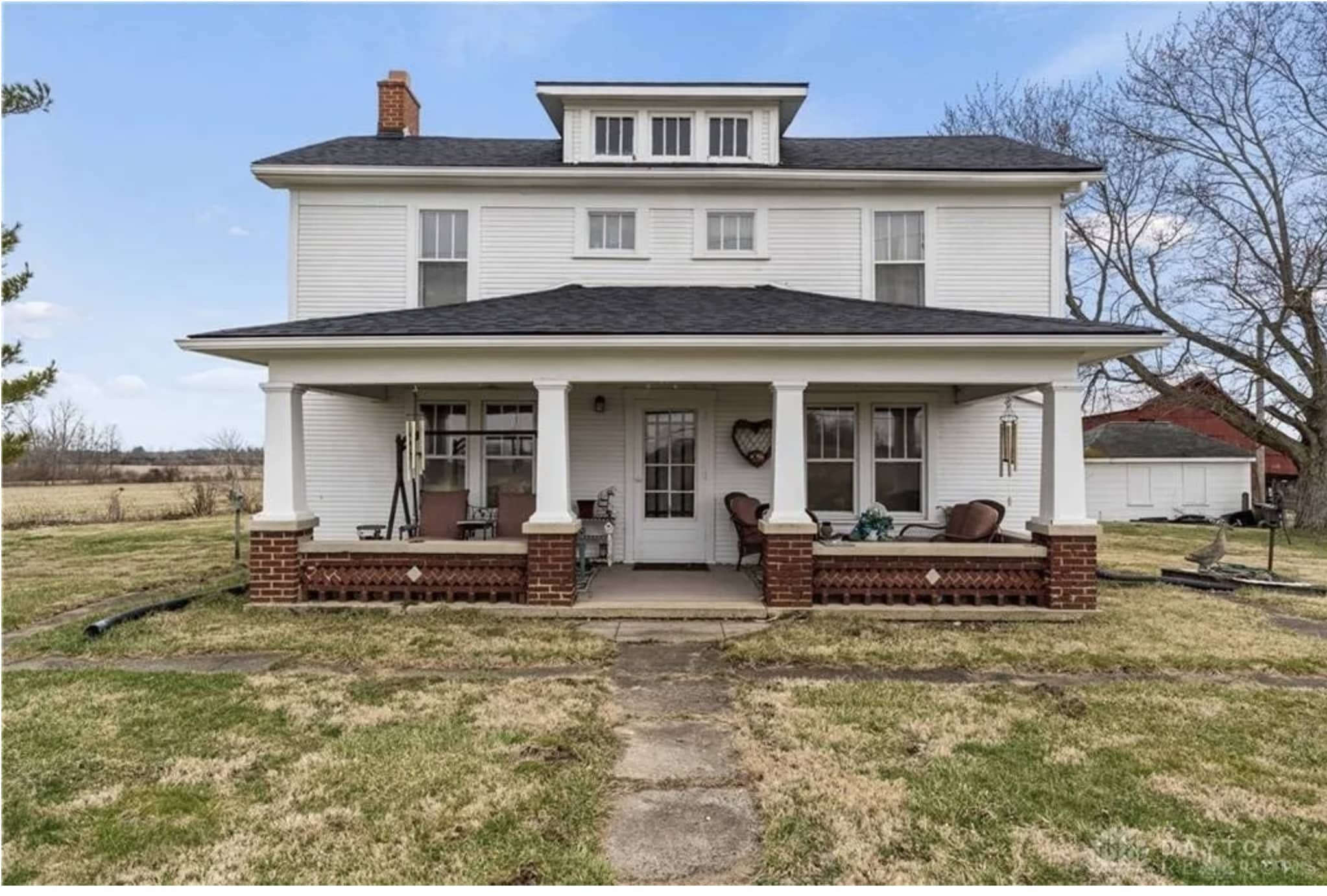C.1900 Ohio Farmhouse For Sale on 10 Acres $399,900 | Country Life Dreams