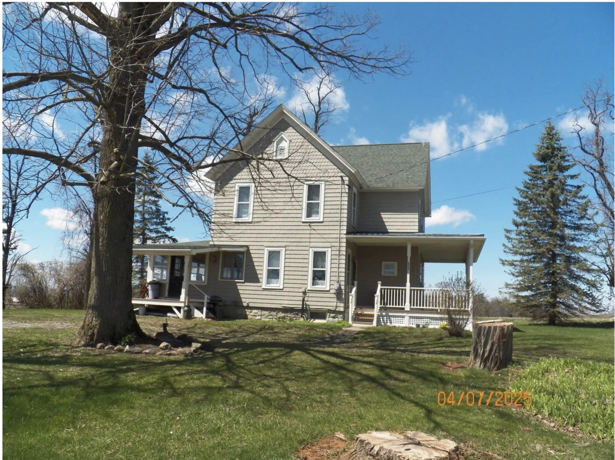 C.1900 New York Farmhouse For Sale on 3.2 Acres $180,000 | Country Life ...
