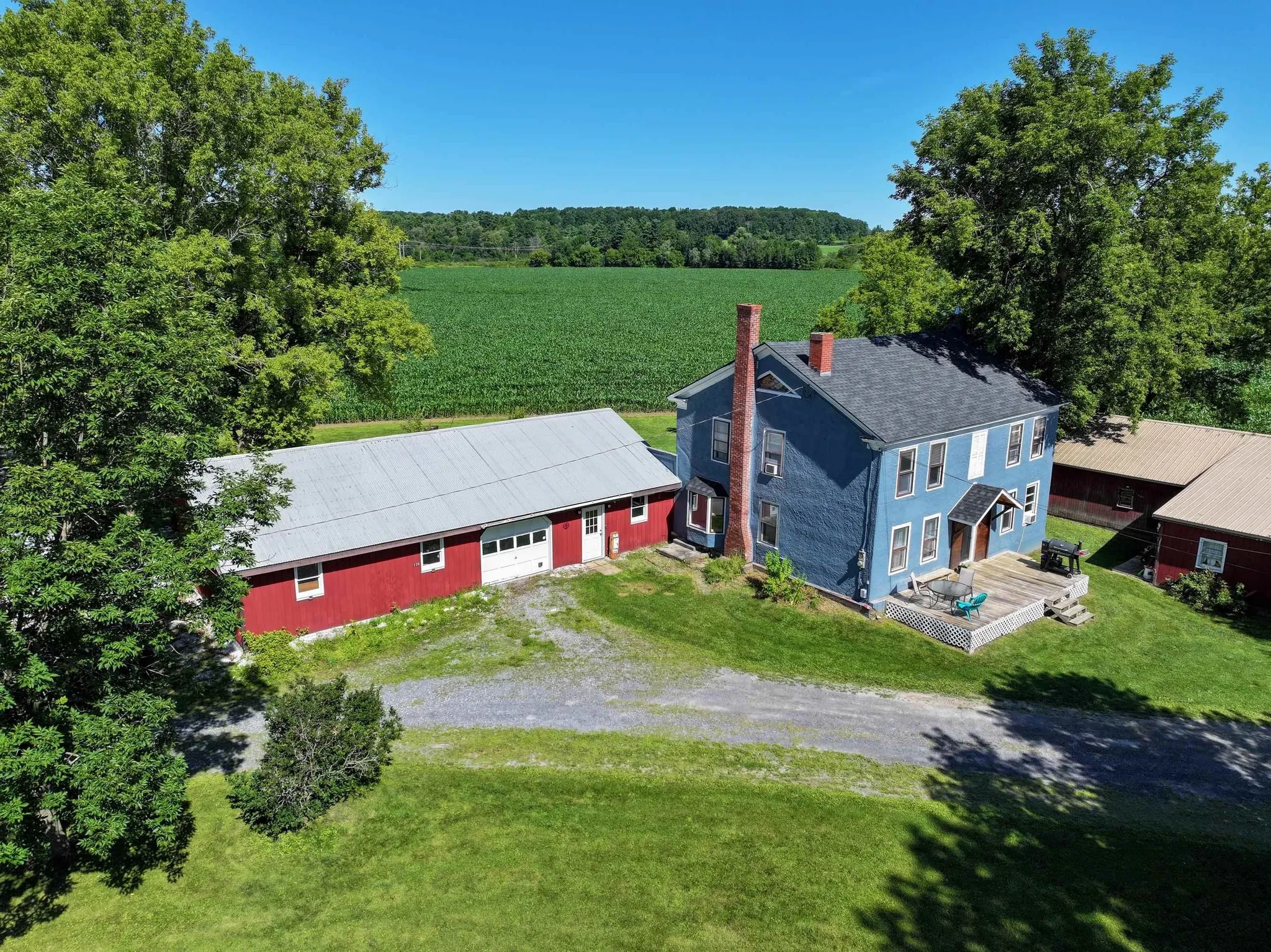 c.1820 Vermont Farmhouse For Sale on 1.1 Acres $389K | Country Life Dreams
