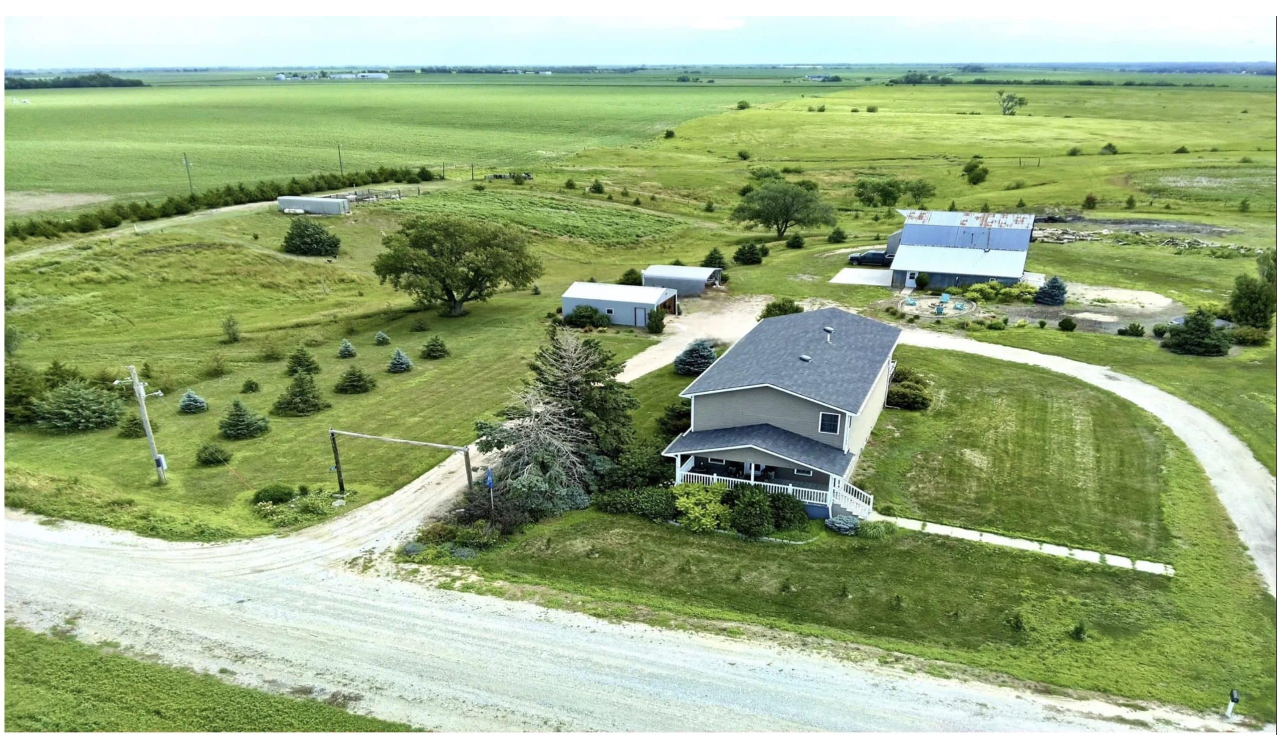 Built 2010 Nebraska Hobby Farm For Sale on 10 Acres $580,000 - Country ...